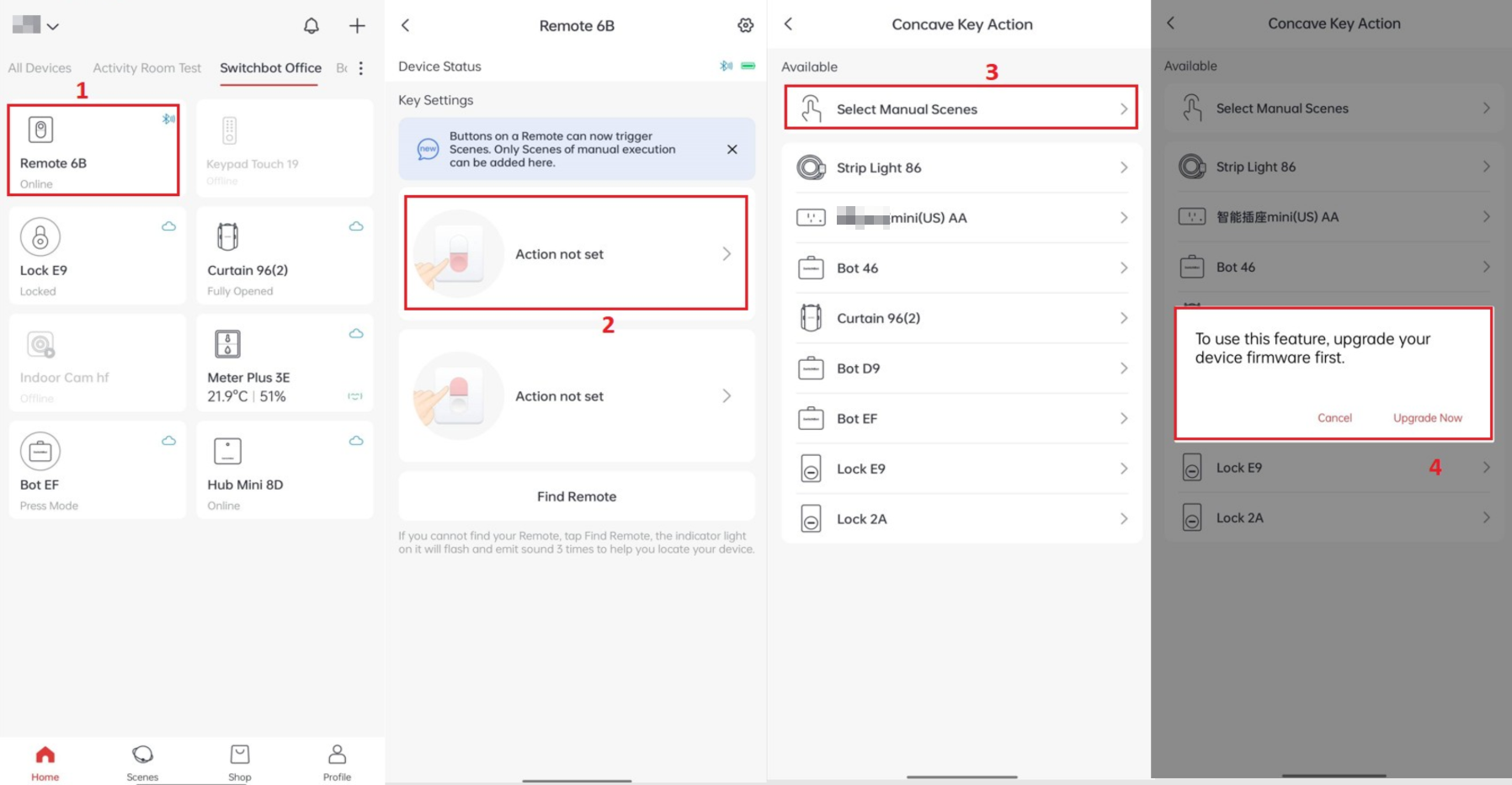 Remote Firmware Version Automatic Update – SwitchBot Help Center