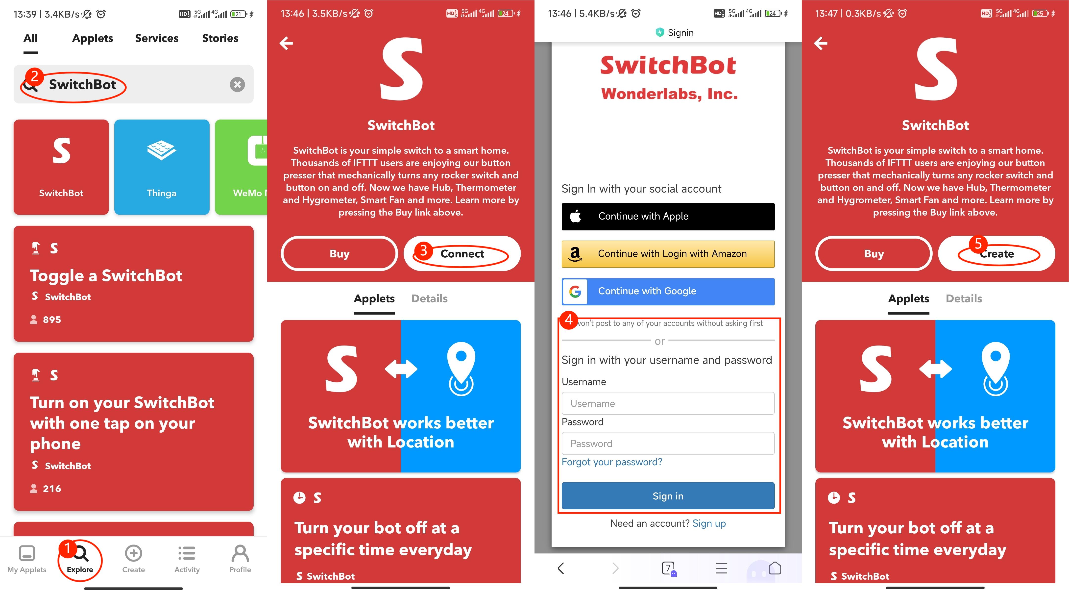 Cómo vincular el SwitchBot Robot Vacuum K10+ / K10+ Procon IFTTT – SwitchBot Centro de Ayuda