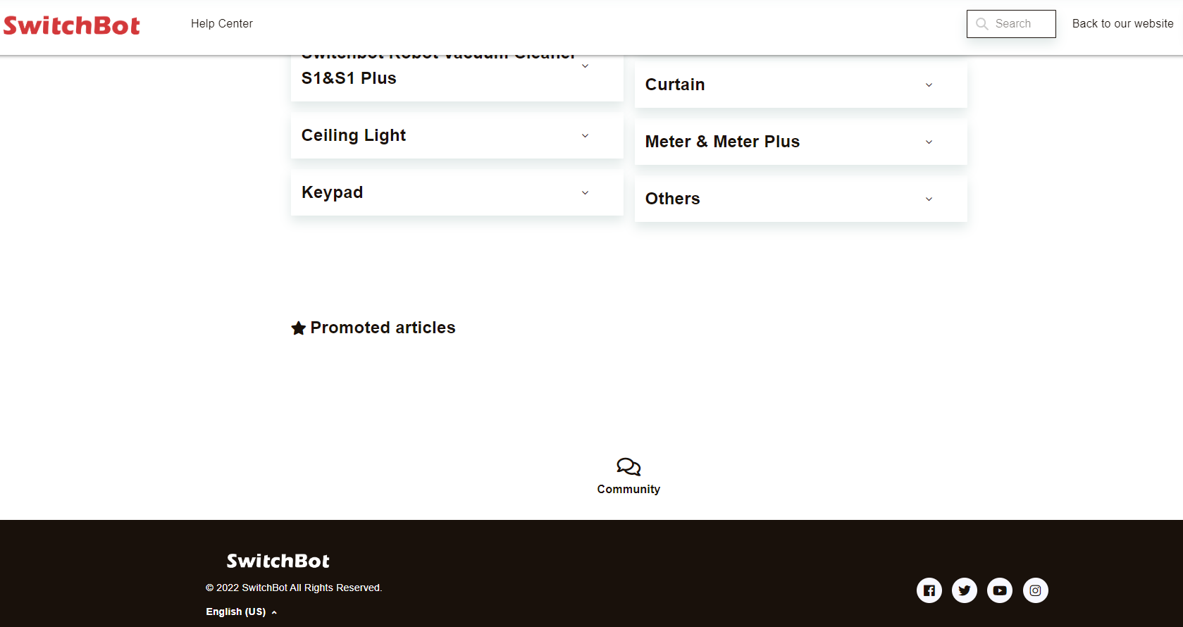 Comment changer la langue de la page FAQ de SwitchBot ? – SwitchBot aide centre