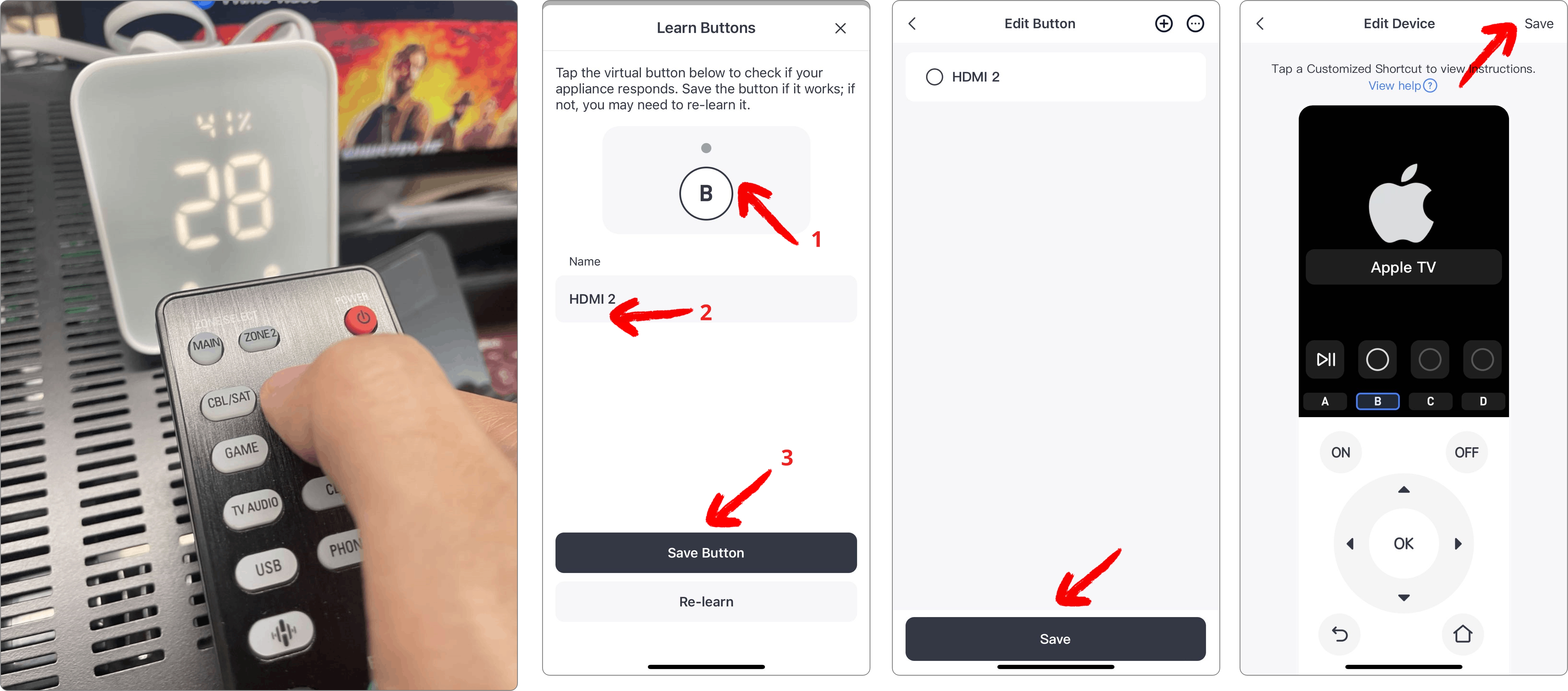Utiliza El Mando a Distancia Universal SwitchBot Para Controlar Tu Receptor Av Por Infrarrojos Y ...