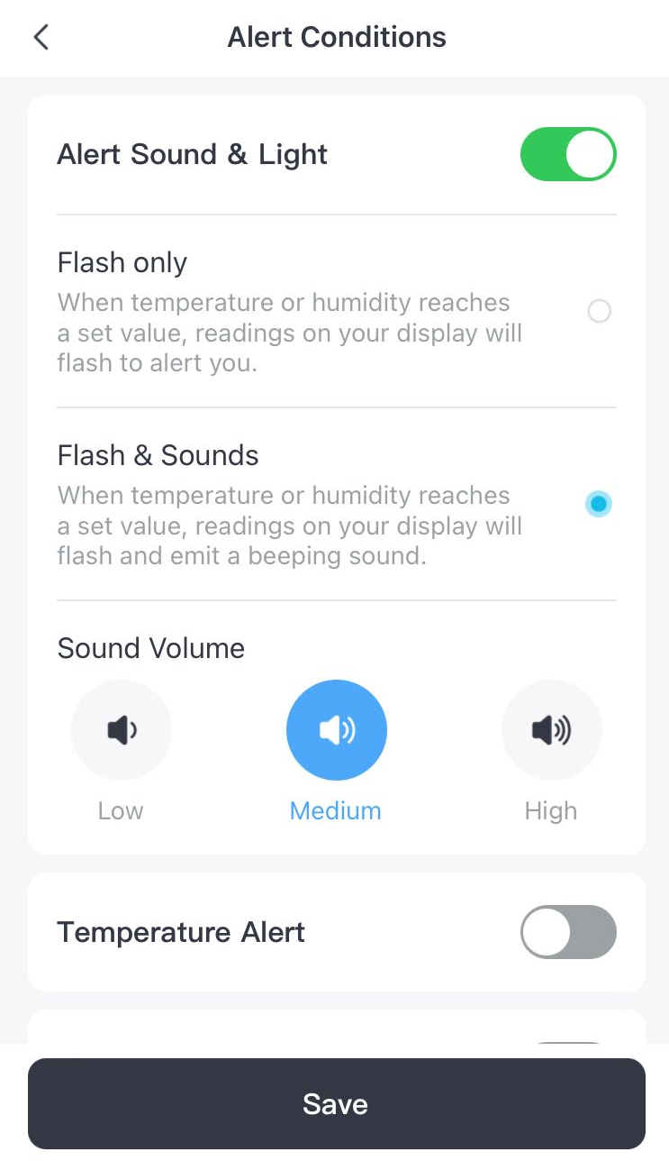 How to Set Temperature and Humidity Alert Conditions for SwitchBot Home ...